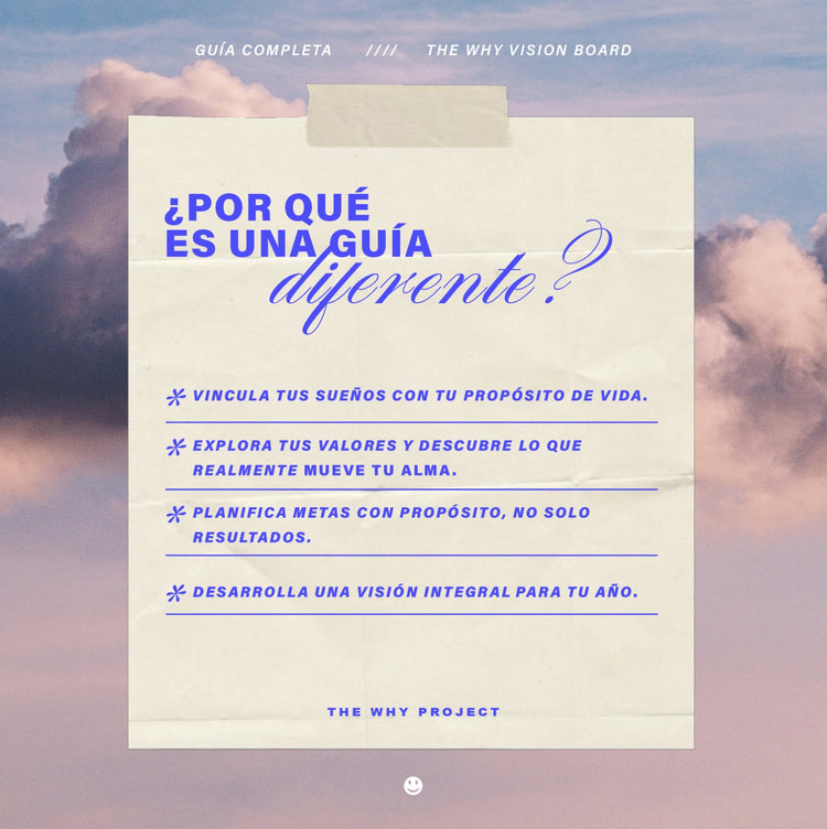 THE WHY VISION BOARD 2025 – The Why Project